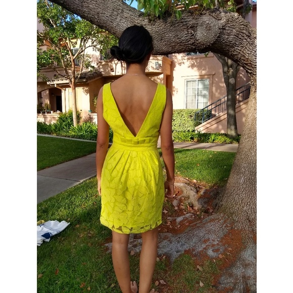 BCBGeneration | Dresses | Bcbg Neon Green Lace Dress | Poshmark